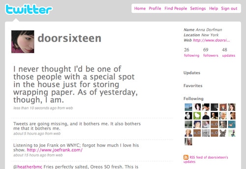 Twitter. | Door Sixteen