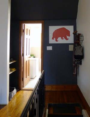 Turning dead space into a functional entryway. | Door Sixteen