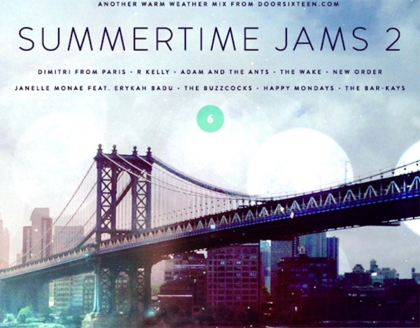 Music Mix #6: Summertime Jams 2 (+ a weekend to-do list). | Door Sixteen
