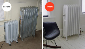 Refinishing cast iron radiators, big budget edition. | Door Sixteen