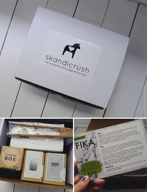 Skandicrush, the Scandinavian subscription box! | Door Sixteen