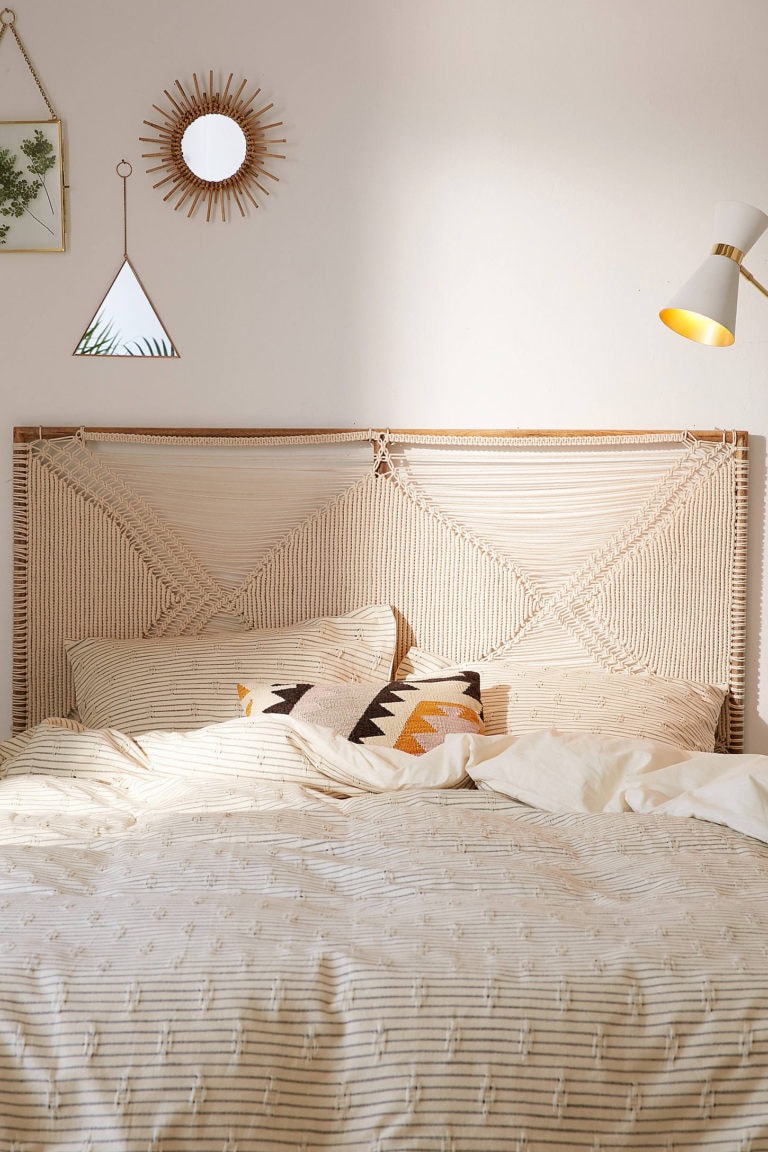 Macramé headboards. | Door Sixteen