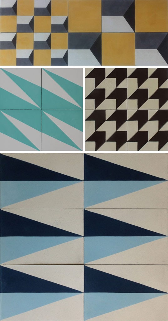 Cement tiles from Popham Design. | Door Sixteen